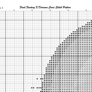 Final Fantasy Cross Stitch Pattern, Game Cross Stitch, Anime Cross ...