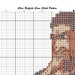 Resident Evil Cross Stitch Pattern, Chris Redfield Cross Stitch, Japan ...