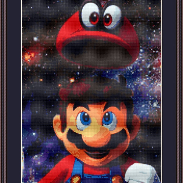 Mario Cross Stitch - Etsy
