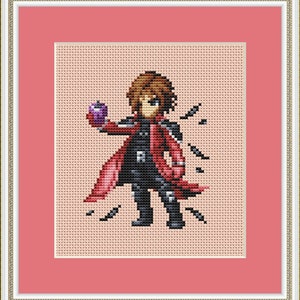 Final Fantasy Cross Stitch Pattern, Genesis Cross Stitch, Game Cross ...
