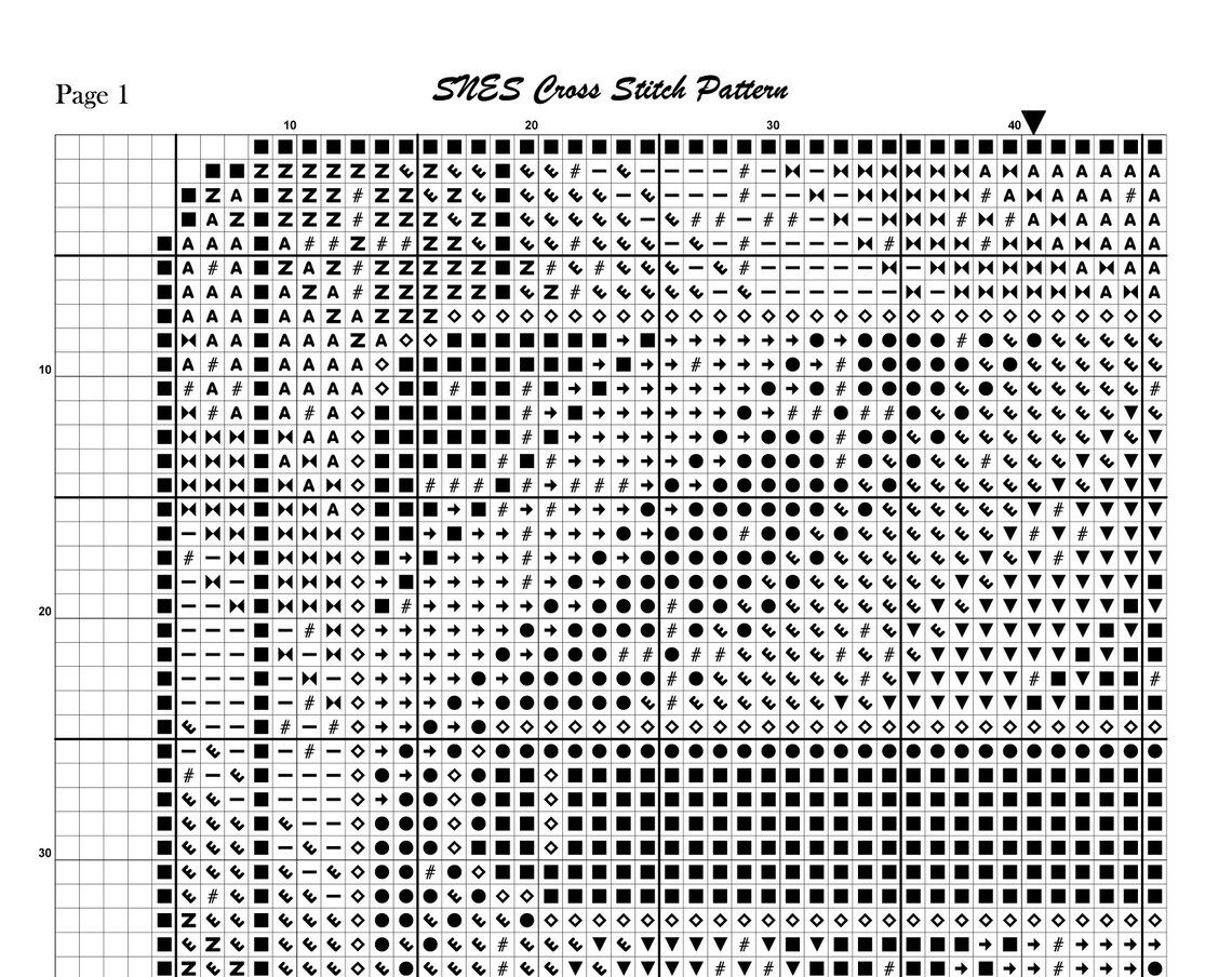 SNES Cross Stitch Pattern Galaxy Cross Stitch Pastel Cross | Etsy
