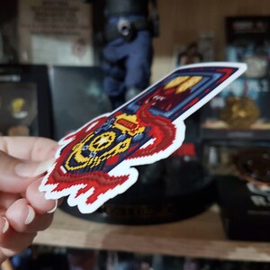 Resident Evil Sticker, Game Boy Sticker, Pixel Sticker, Horror Sticker ...