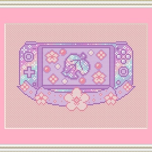 Switch Cross Stitch Pattern, Galaxy Cross Stitch, Gaming Cross Stitch ...