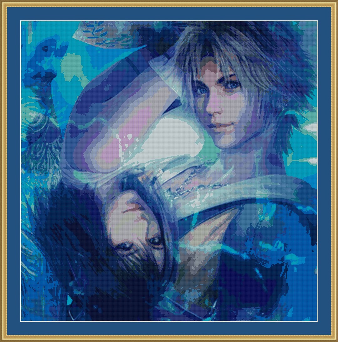 Final Fantasy Cross Stitch Pattern, Nocits Cross Stitch, Game Cross ...