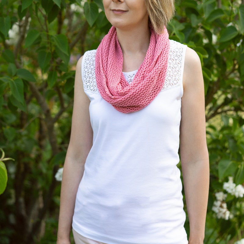 Lace Infinity Scarf - Etsy