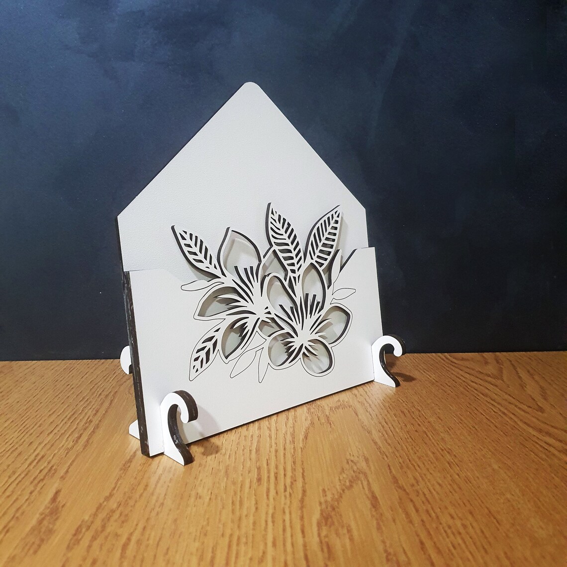 Flyer Holder Laser Cutting SVG DXF File - Etsy