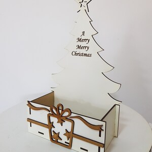 Christmas Gift Box, Christmas Decoration Digital File 3mm for Laser and ...