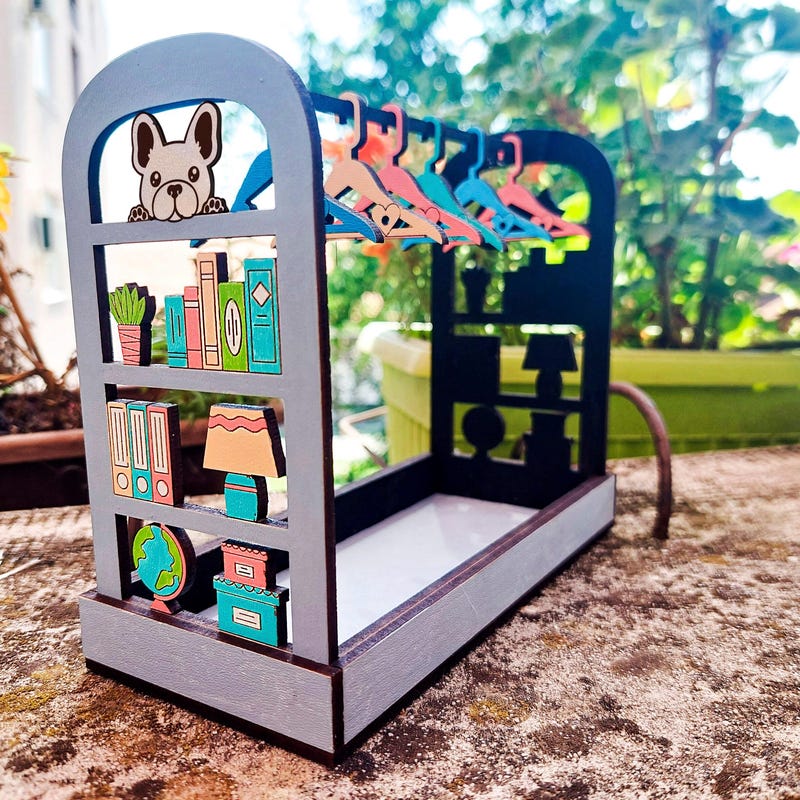 Earring Closet Rack - Etsy