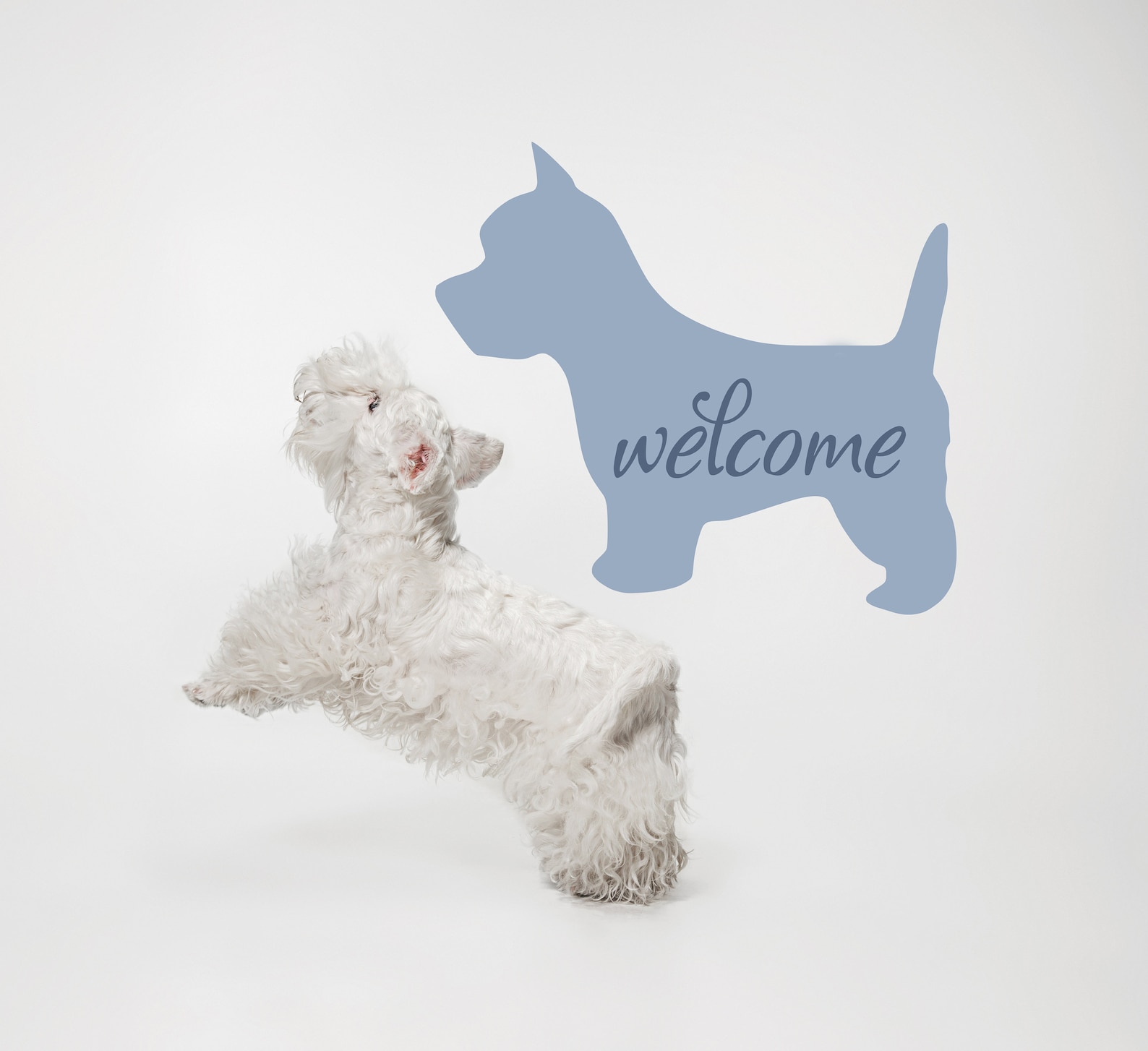 Westie Welcome Door Hanger - Home Decor - Laser Cut File Dxf , Svg - Etsy