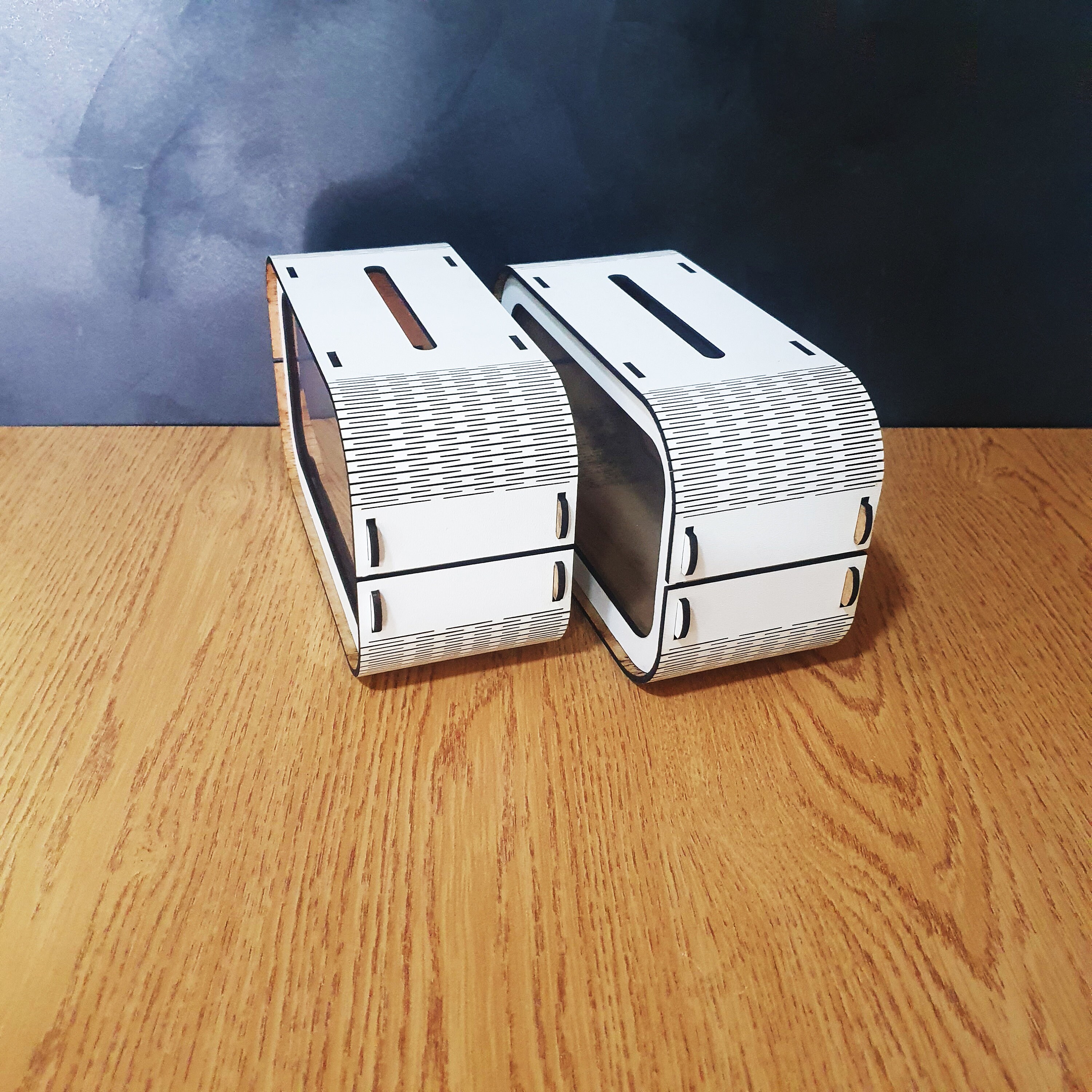 Wooden Card Box Laser Cut File SVG DXF - Etsy UK