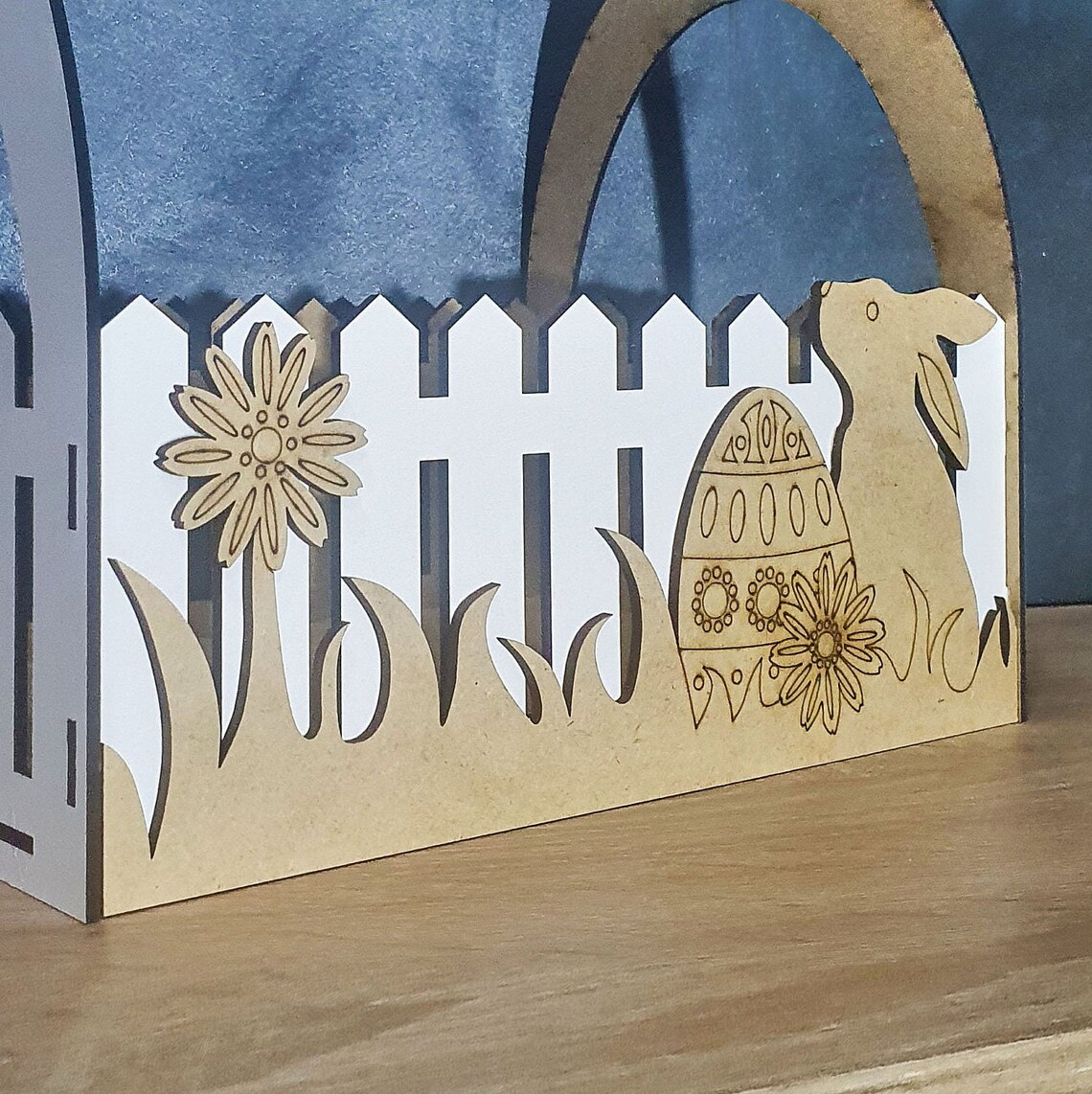 Easter Basket Laser Cut File for a Material Thickness of 3mm - Etsy