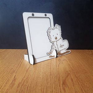 Dog Picture Frame SVG Laser Cut File - Etsy