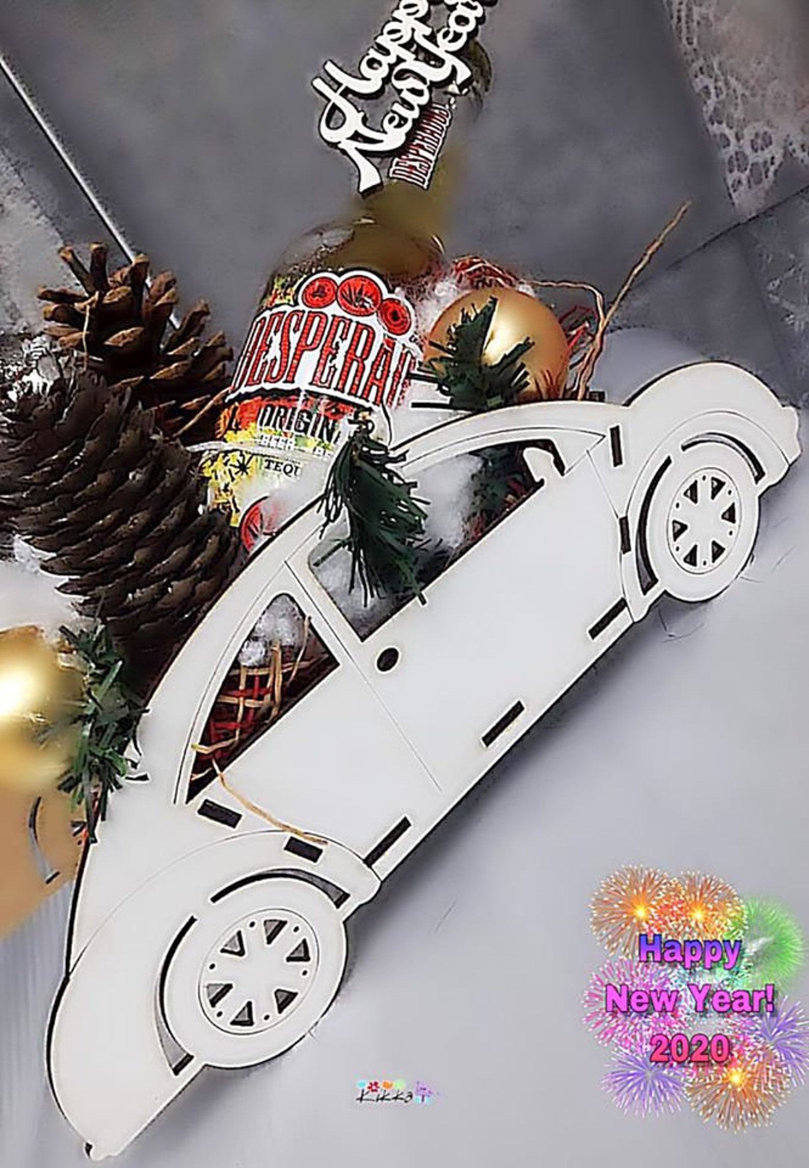 Car Gift Box Digital File for Laser Cut 3mm Dxf Cdr Ai Svg - Etsy