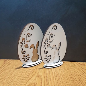 Easter Wooden Egg Decoration Laser Cut DXF SVG FILE - Etsy