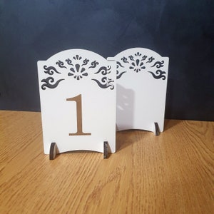 Laser Cut Wedding Table Numbers - Digital Dxf Cdr Svg Pdf Ai File - Etsy