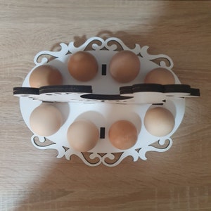 Easter Eggs Holder-chicken, Vector File,easter Eggs Stand, Easter Eggs Decor,easter File Laser ...