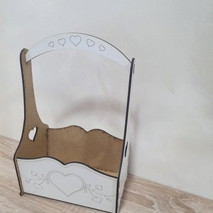 Flower Box Laser Cut File Dxf Ai Cdr Svg Pdf - Etsy