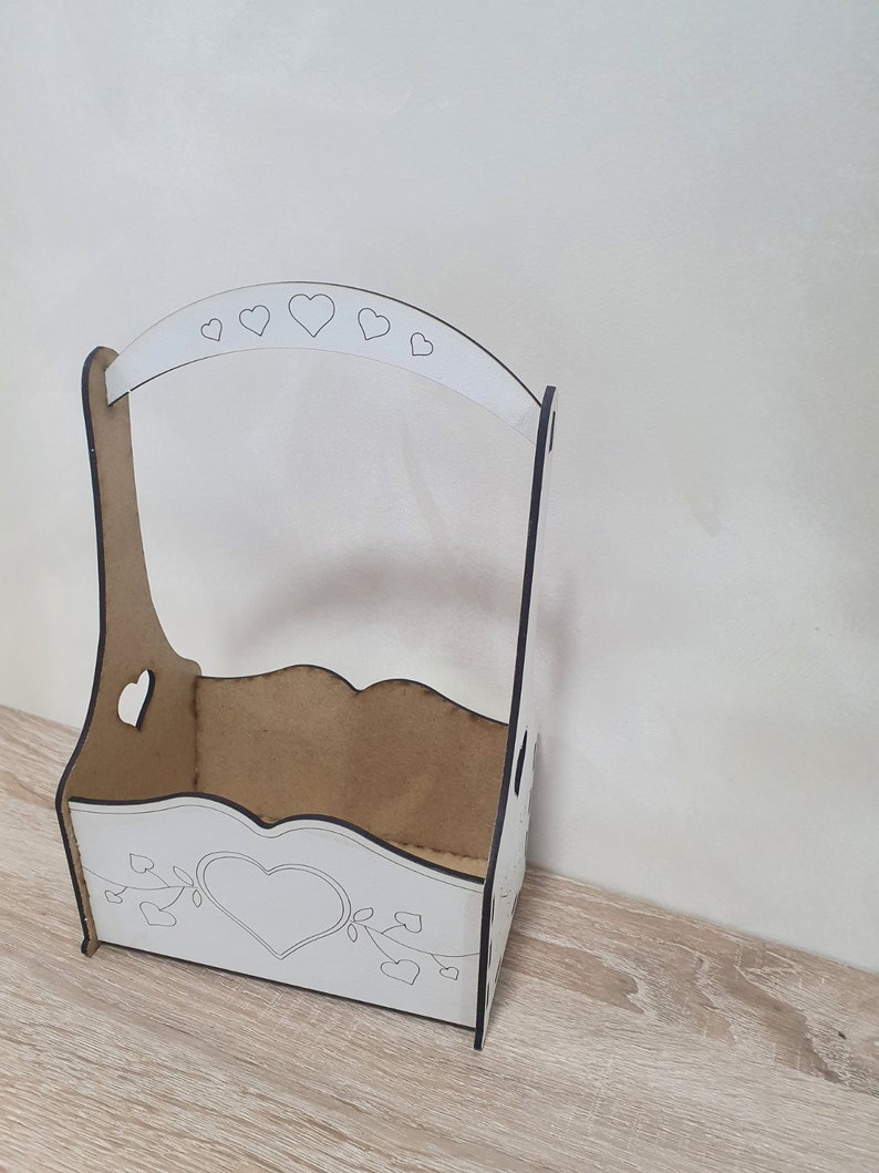 Flower Box Laser Cut File Dxf Ai Cdr Svg Pdf - Etsy