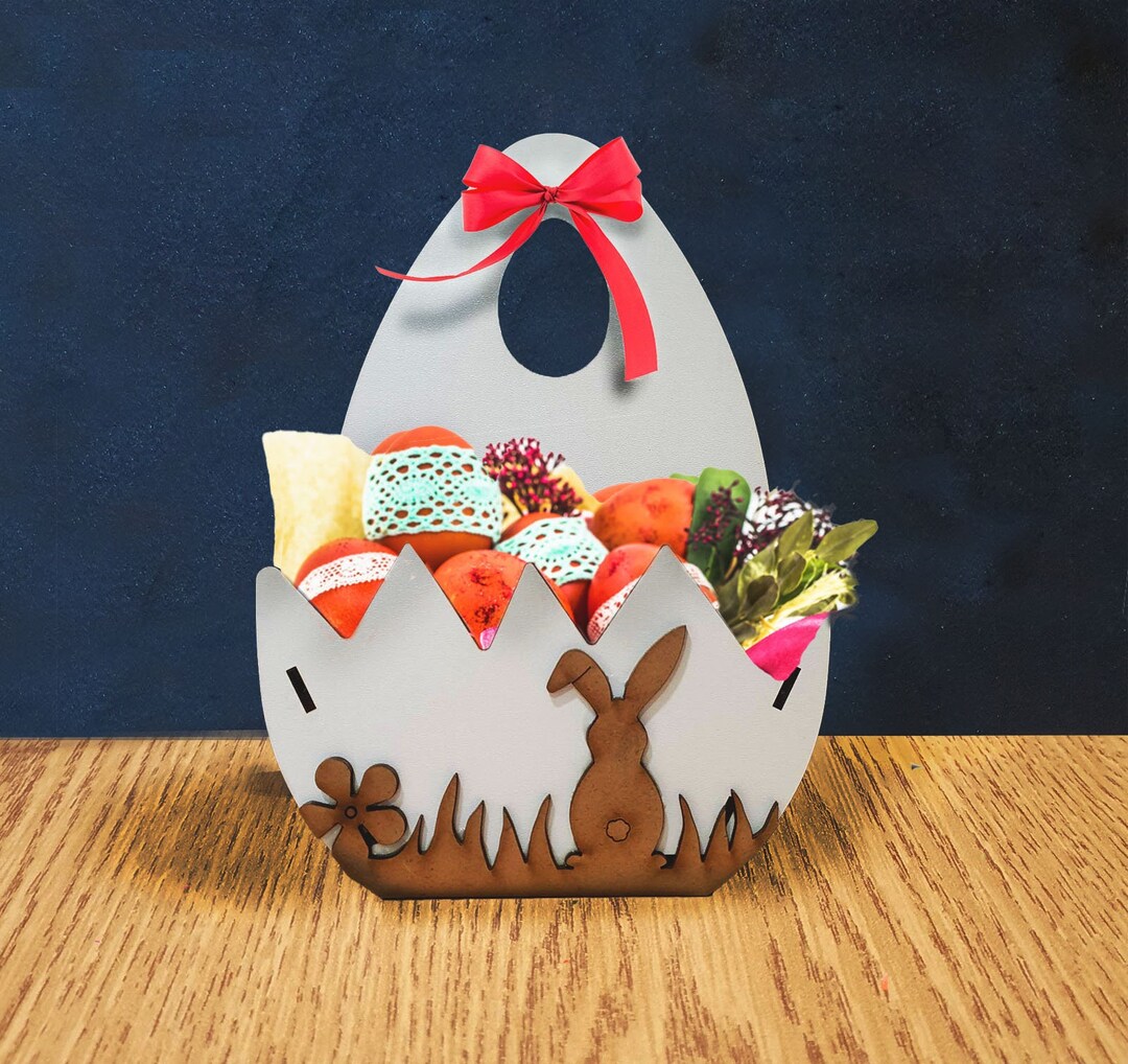 Easter Basket, Laser Cut File. Funny Gift Digital Download - Etsy