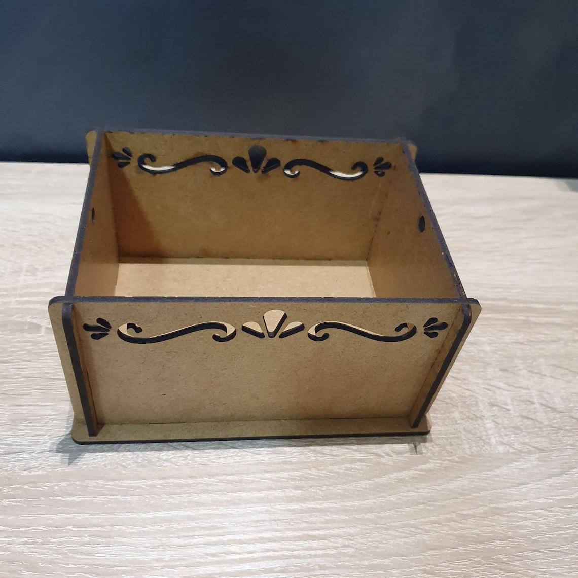 Wood Gift and Flower Box. Digital Dxf Cdr Ai Svg and Pdf - Etsy