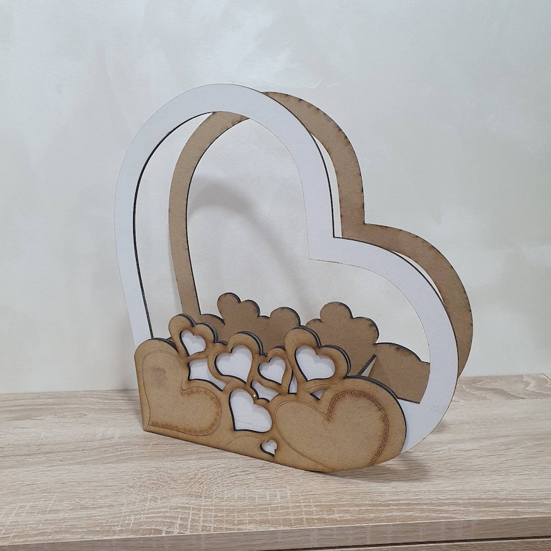 Heart Box Digital Dxf File CNC and Laser Cut - Etsy