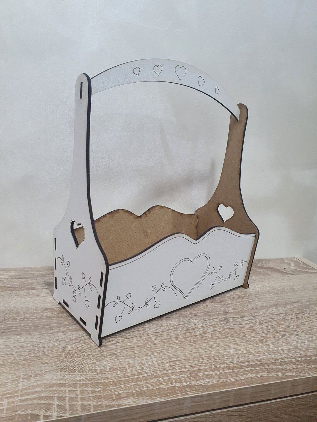 Flower and Gift Box. Laser Cut File - Etsy