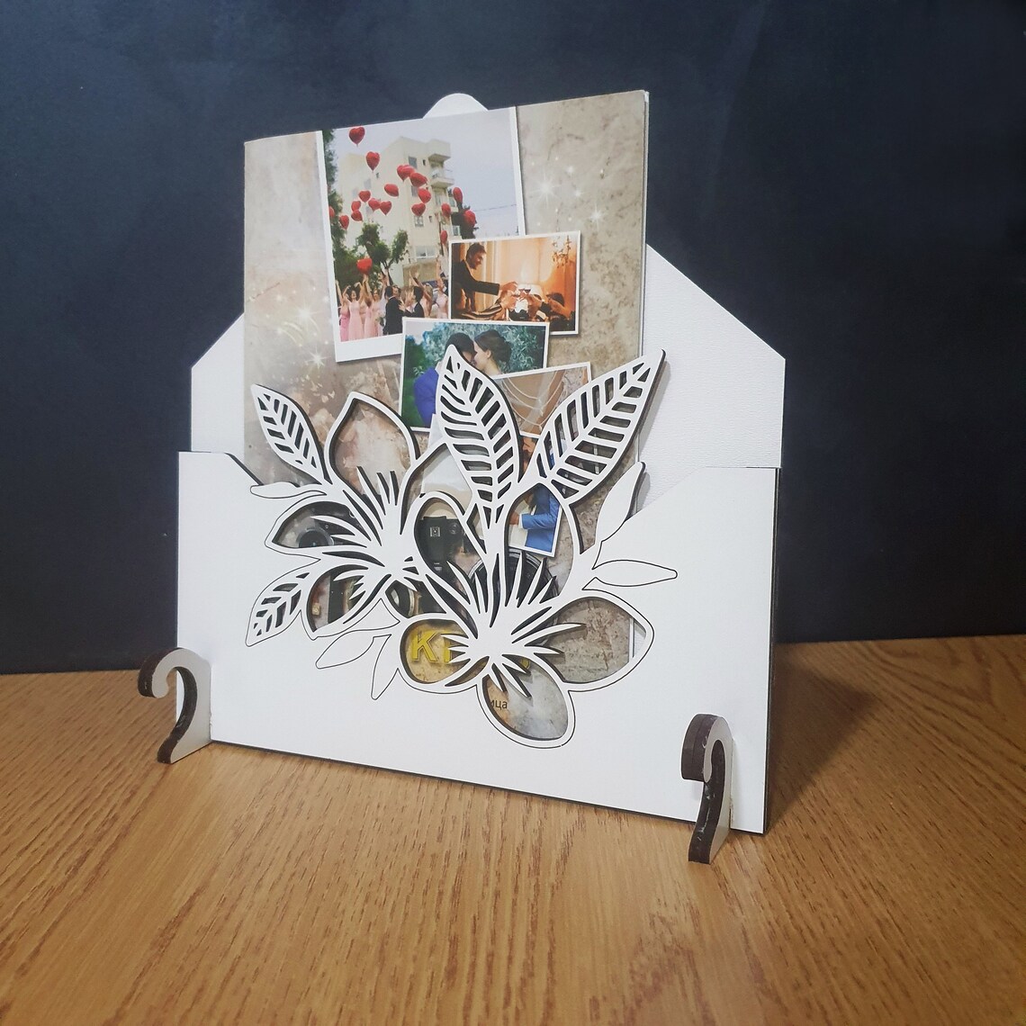 Flyer Holder Laser Cutting SVG DXF File - Etsy