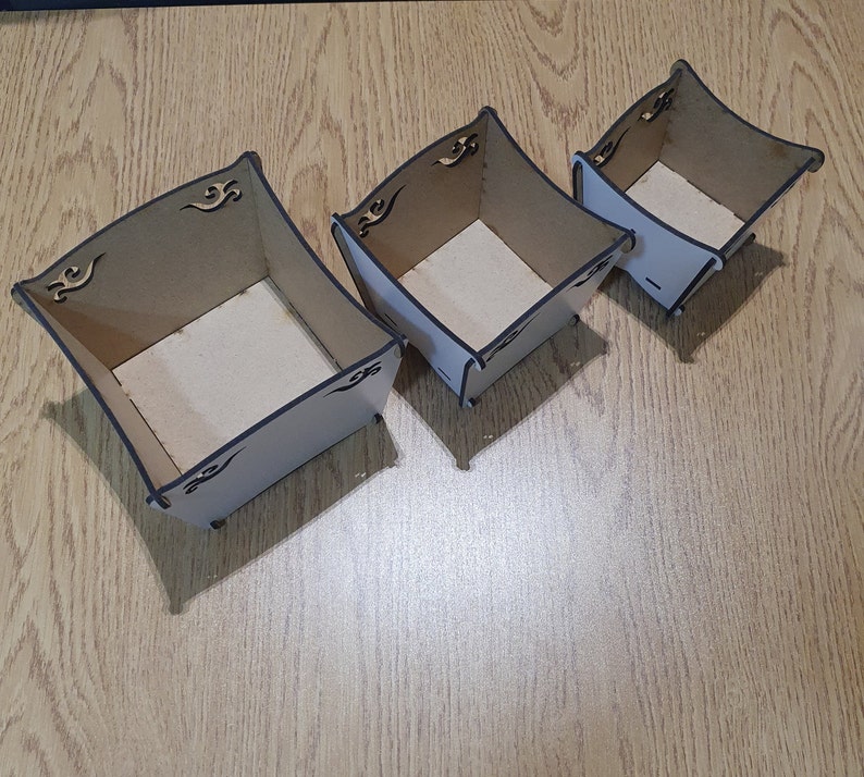 Laser Cut Wood Gift Box Template, Flower Box SVG, CNC Files (digital ...