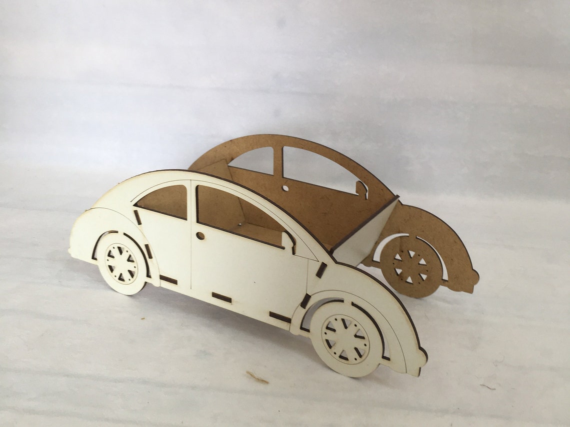 Car Gift Box Digital File for Laser Cut 3mm Dxf Cdr Ai Svg - Etsy