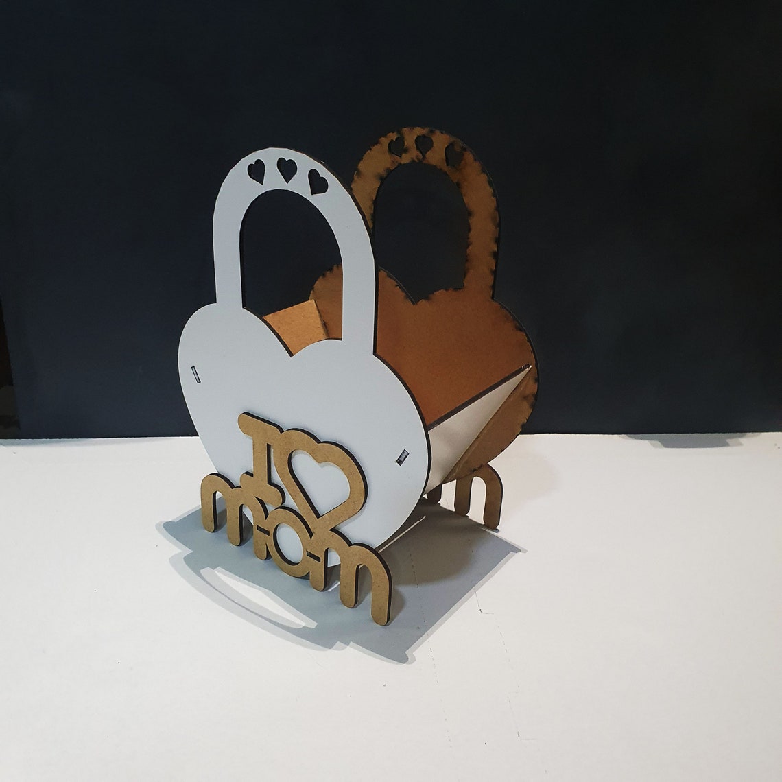 Heart Box Digital Dxf File Glowforge Cnc and Laser Cut - Etsy