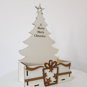 Christmas Gift Box, Christmas Decoration Digital File 3mm for Laser and ...