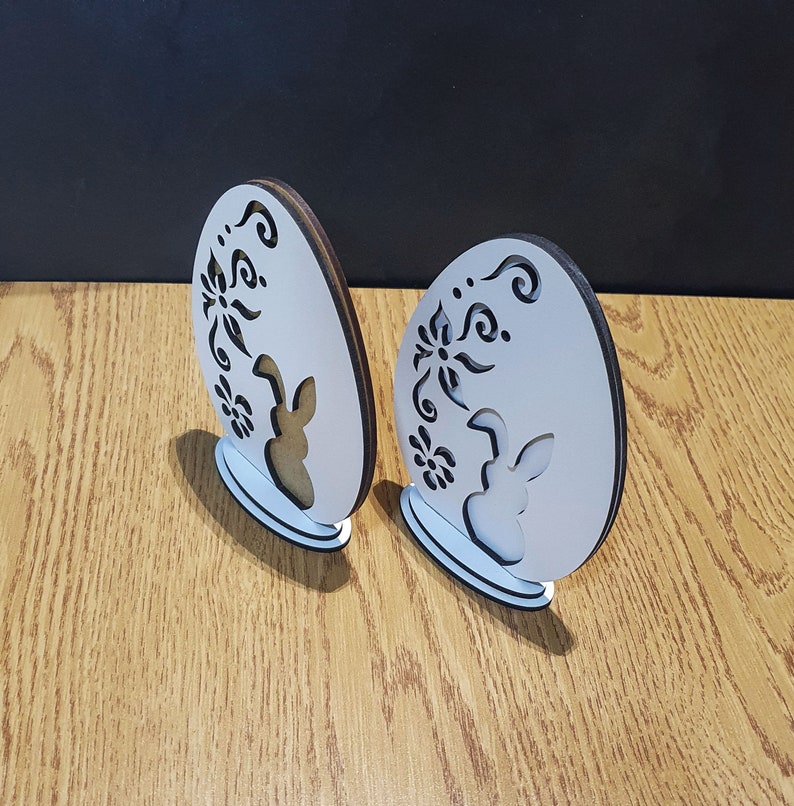 Easter Wooden Egg Decoration Laser Cut DXF SVG FILE - Etsy