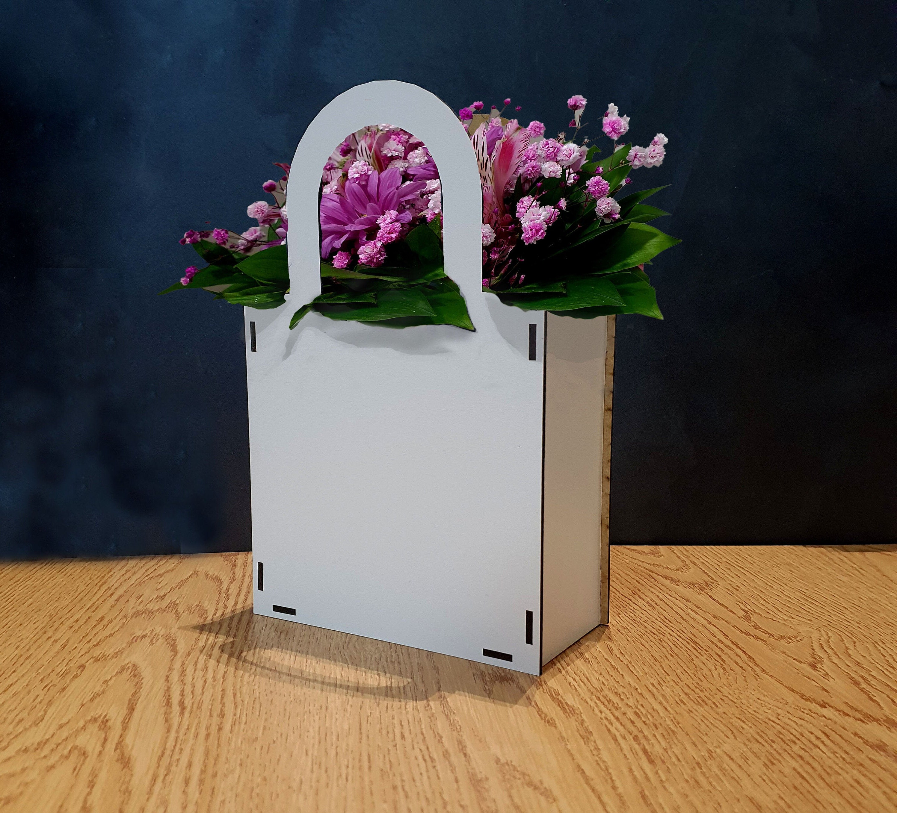 Flower Box Digital Dxf Laser Cut File - Etsy