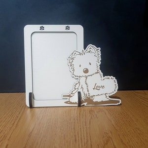 Dog Picture Frame SVG Laser Cut File - Etsy