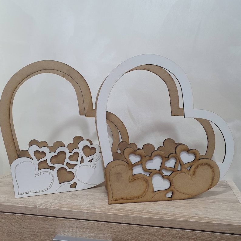 Heart Box Digital Dxf File CNC and Laser Cut - Etsy