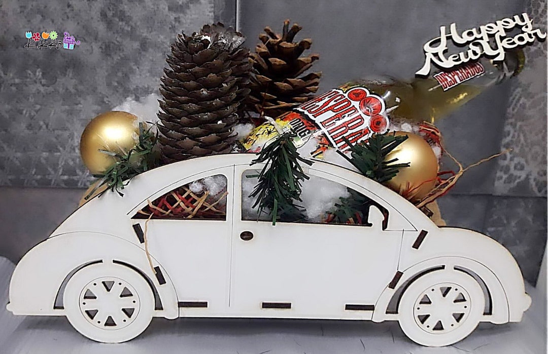 Car Gift Box Digital File for Laser Cut 3mm Dxf Cdr Ai Svg - Etsy