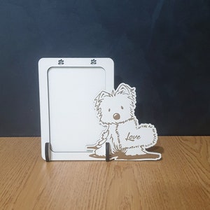 Dog Picture Frame SVG Laser Cut File - Etsy