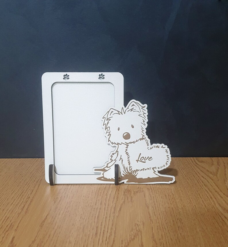 Dog Picture Frame SVG Laser Cut File - Etsy