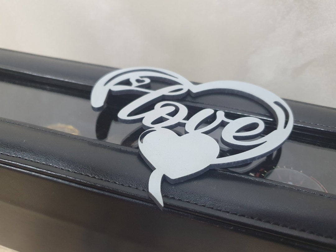 LOVE and Heart Shape, Laser and Glowforge Cut, Digital File, Valentines ...