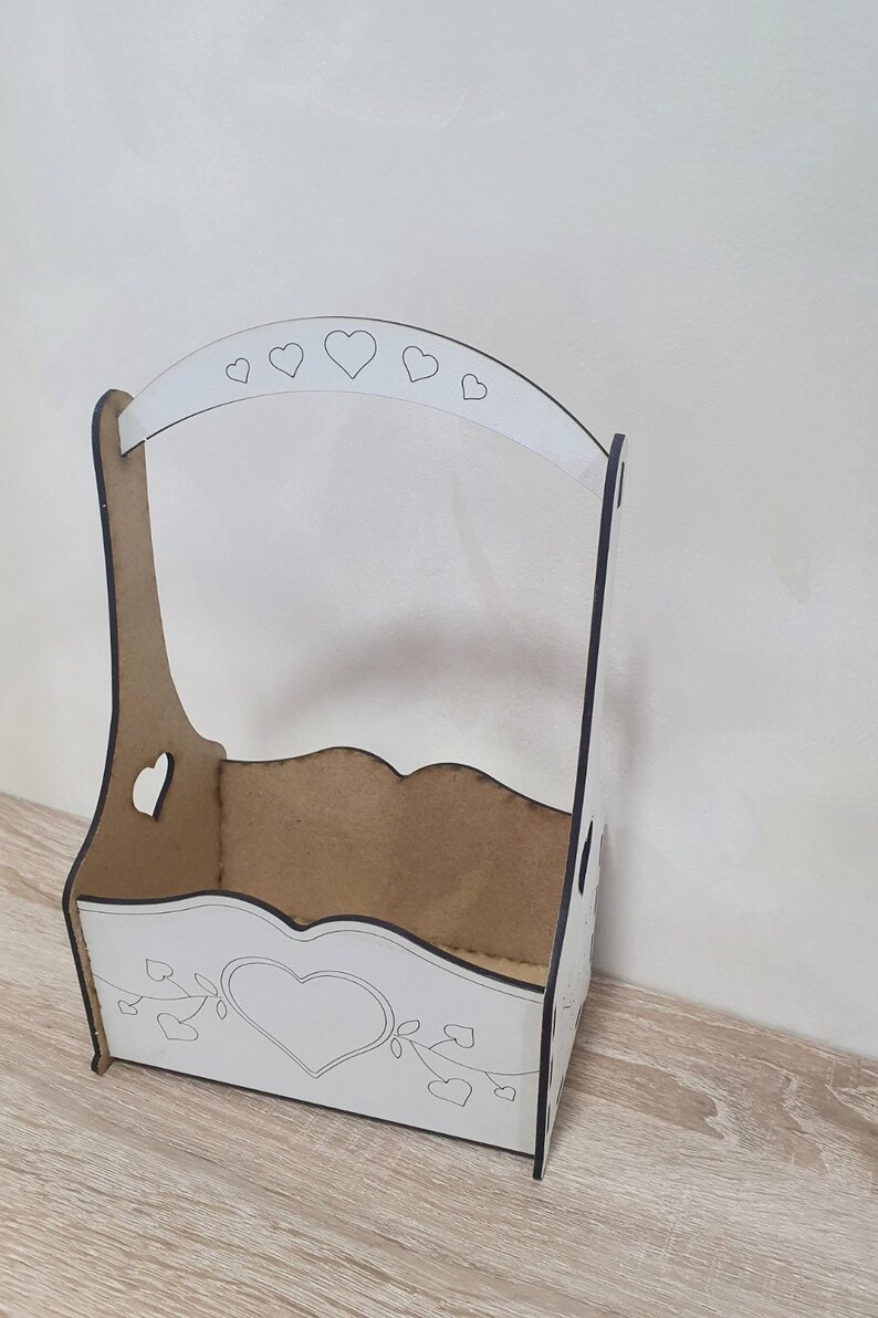 Flower Box Laser Cut File Dxf Ai Cdr Svg Pdf - Etsy