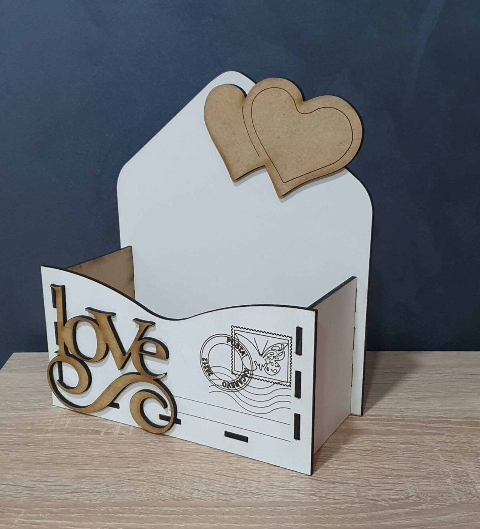 Laser Cut Love Letter Gift Box Template (digital File) - Etsy
