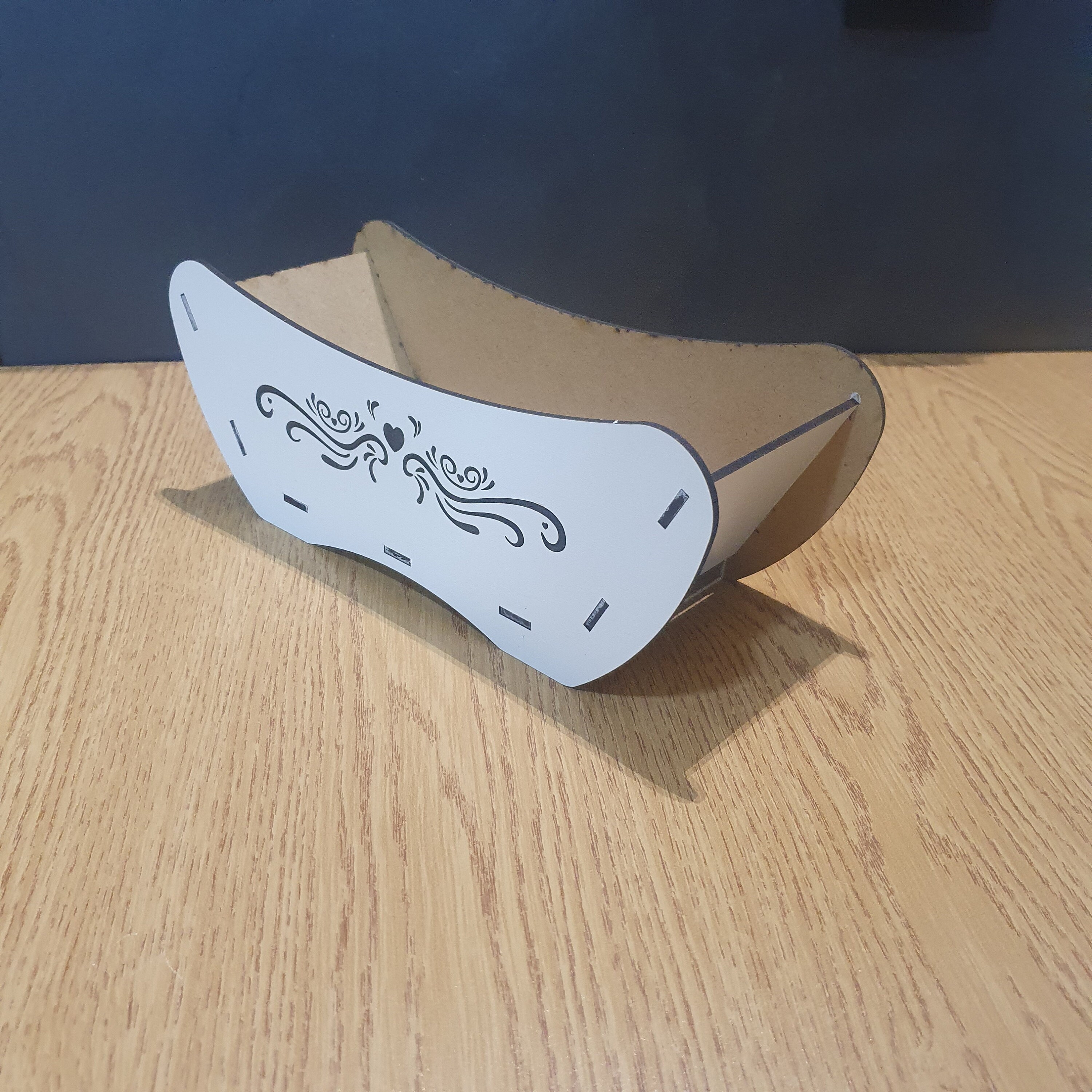 Boat-shaped Box. Gift Box. Flower Basket. Digital Dxf Files for Laser ...