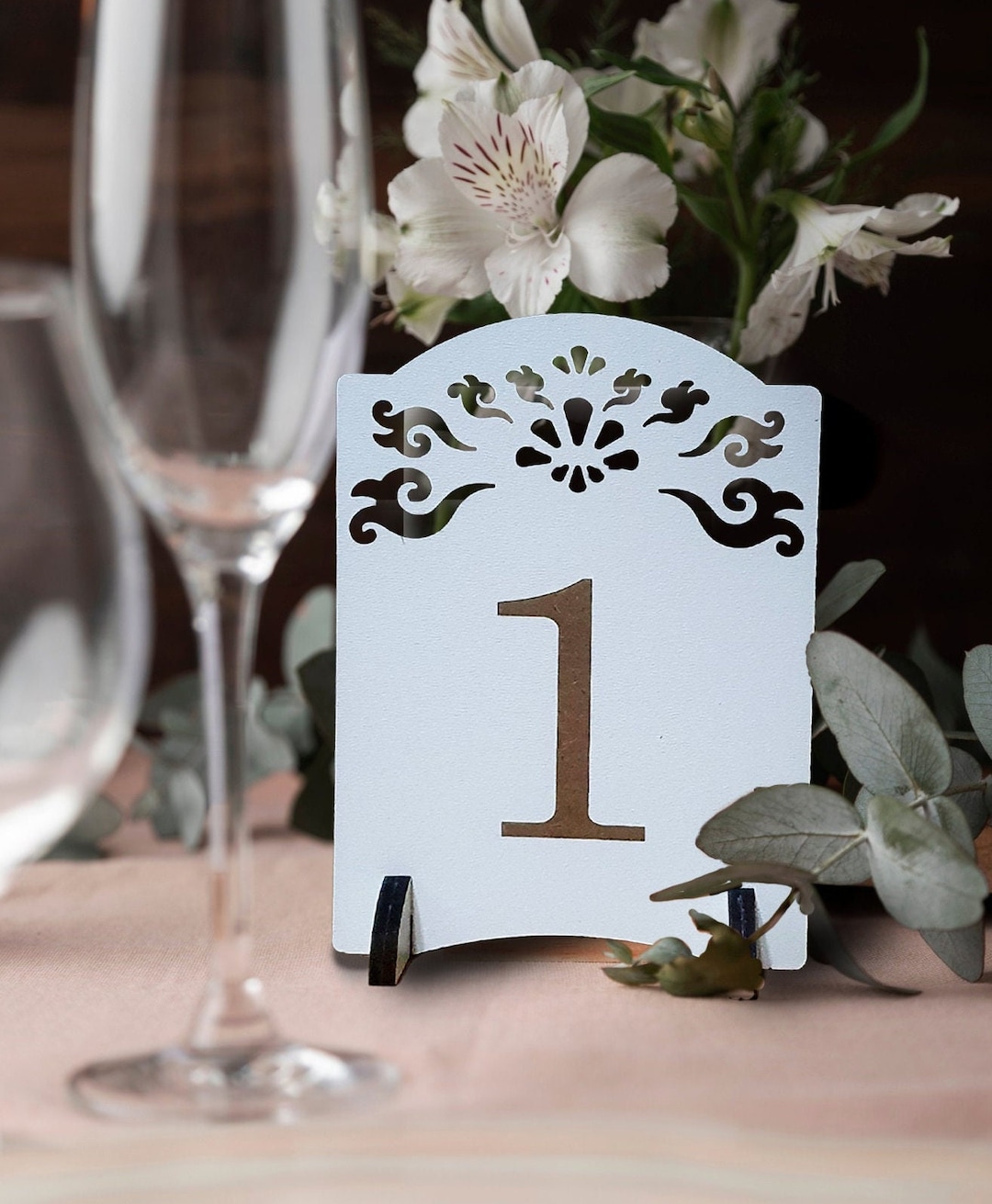 Laser Cut Wedding Table Numbers Digital Dxf Cdr Svg Pdf Ai - Etsy