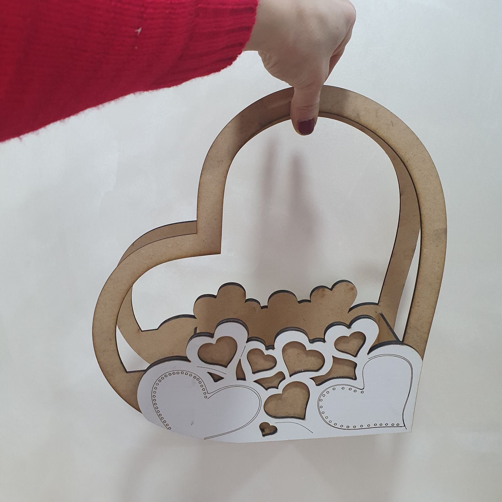 Heart Box Digital Dxf File CNC and Laser Cut - Etsy