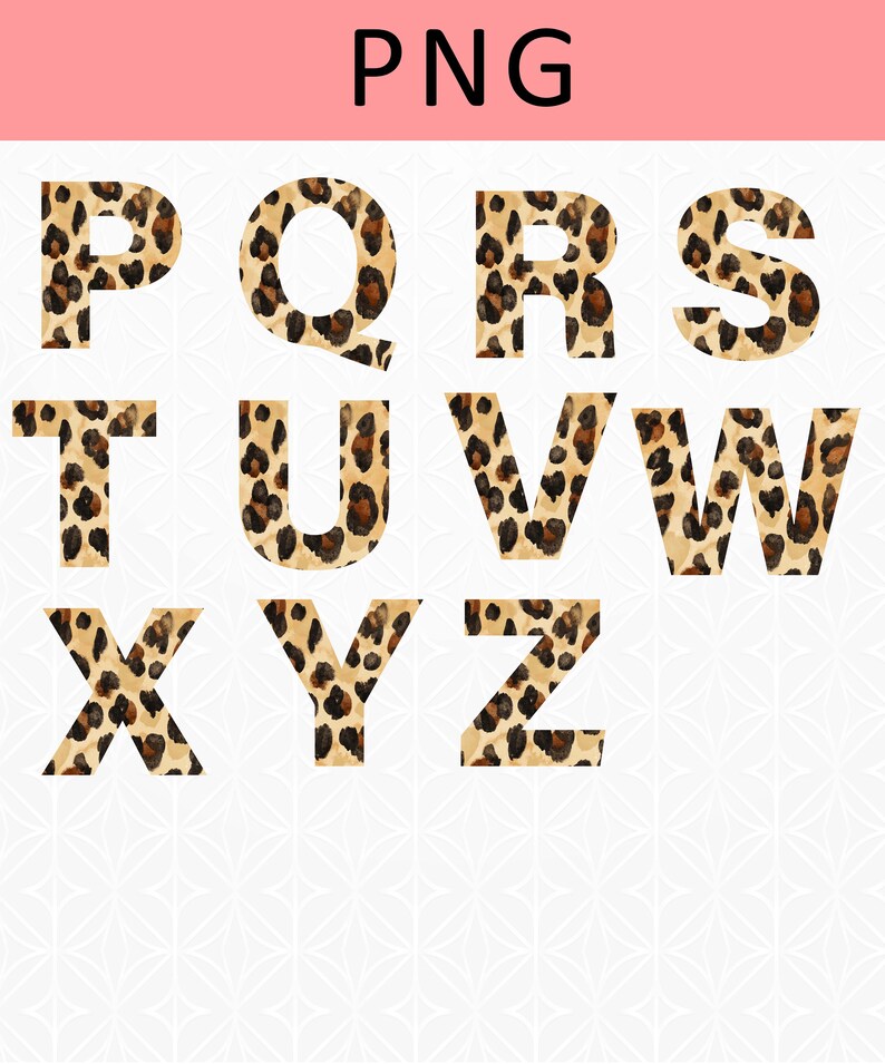 Alphabet Png, Alphabet Letters - Printable | INSTANT Download ...