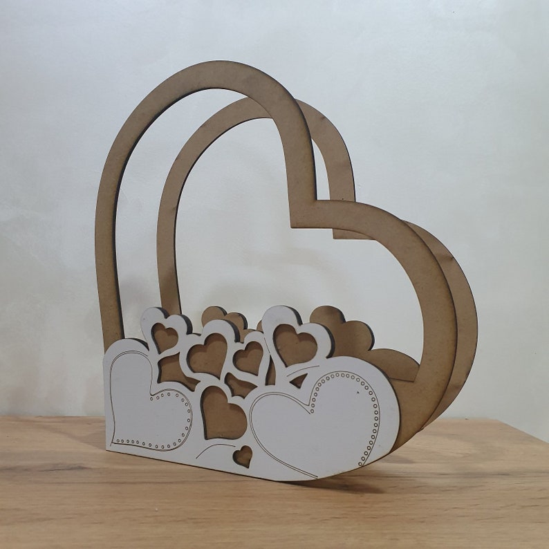 Heart Box Digital Dxf File CNC and Laser Cut - Etsy