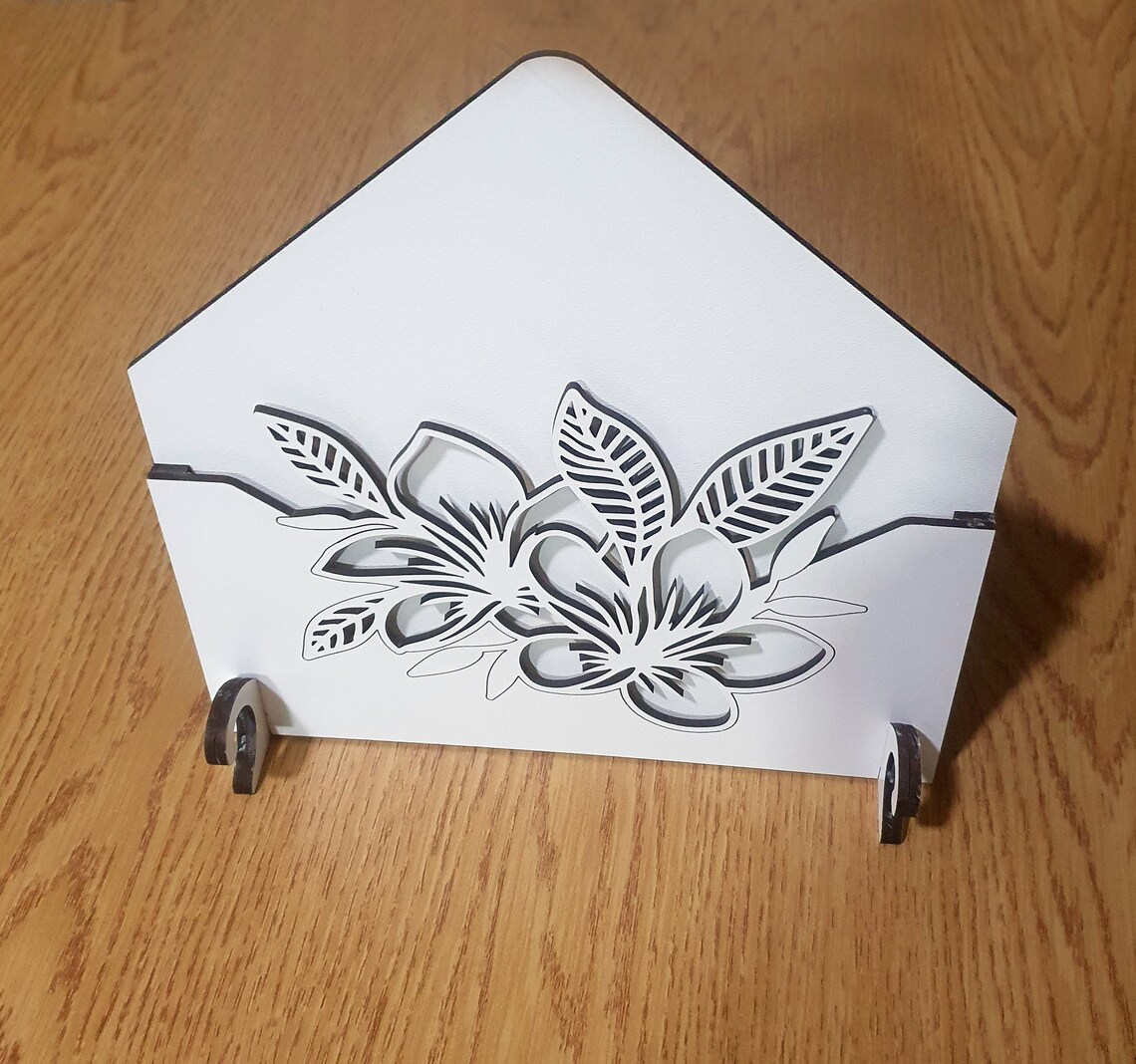 Flyer Holder Laser Cutting SVG DXF File - Etsy