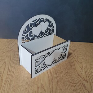 Wedding Gift Box. Flower Basket. Digital Dxf Files for Laser, Glowforge ...