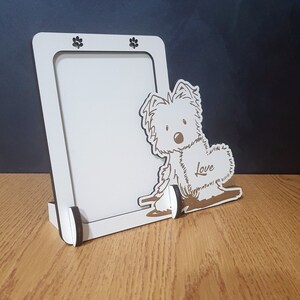 Dog Picture Frame SVG Laser Cut File - Etsy