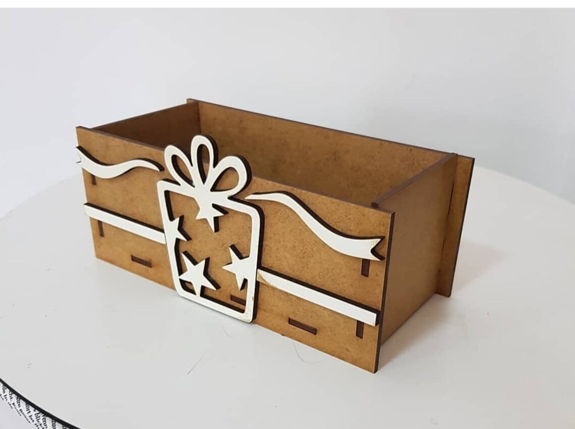 Gift Box Digital Laser Cut File for 3mm Thick Material - Etsy